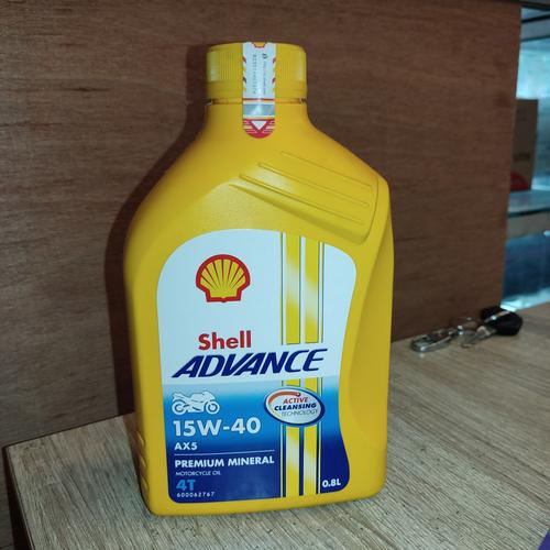 Jual Oli Motor Shell advance 4T AX5 15W-40 original - 1 l - Kota Bogor ...