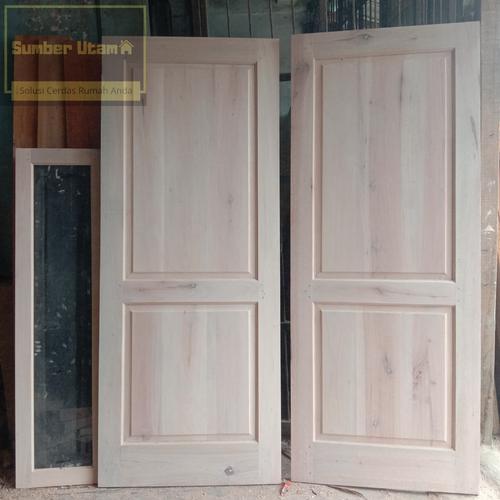 Jual pintu panel kayu - kelas 2 - Kota Sukabumi - Sumber Utama Store ...