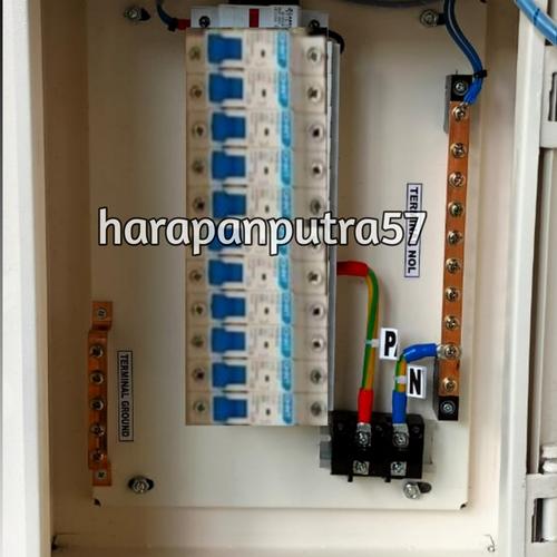 Jual Panel instalasi listrik 1 phase 12group pembagi mcb - Kab ...