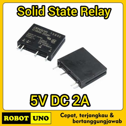 Jual SSR Solid State Relay 5VDC 2A OMRON 240VAC GMB-202P - Kota Medan ...