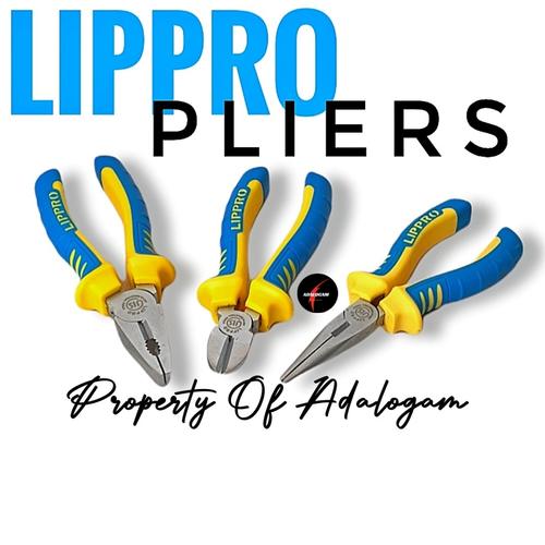 Jual LIPPRO Tang Kombinasi Potong Lancip 6 7 Inch - Pliers Harga Satuan ...