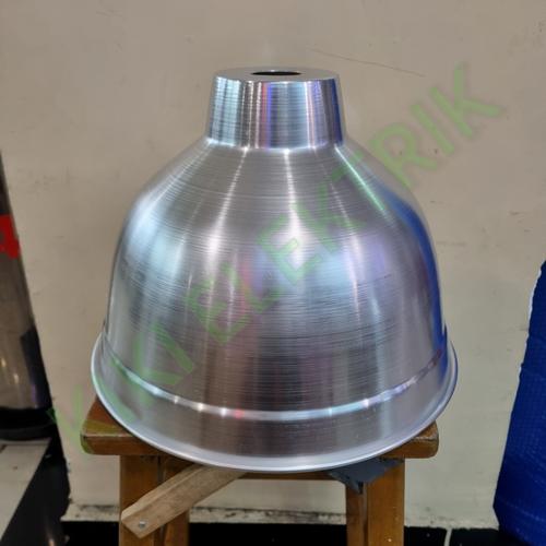 Jual Kap Lampu Gantung Industri Silver Diameter 38 cm TANPA FITTING - Jakarta Pusat - Kiki ...