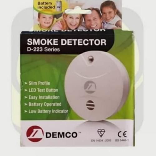 Jual Fire Smoke Alarm Demco D - 223 / fire alarm baterai - Jakarta ...