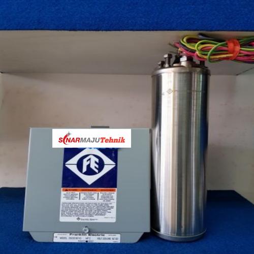 Jual Motor Pompa Air Franklin 1,5kw 2HP 220V & Control Box Submersible ...