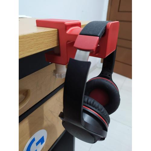 Jual Headset headphone table mount dudukan meja 3D printed Desk Setup ...