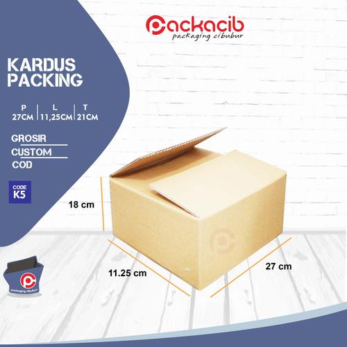 Jual Kardus Box | Kardus Packing Uk. 27x11.5x18cm Untuk Packing Online ...