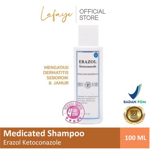 Promo ERHA Shampoo Erazol - Anti Ketombe, Infeksi Jamur, Dermatitis ...
