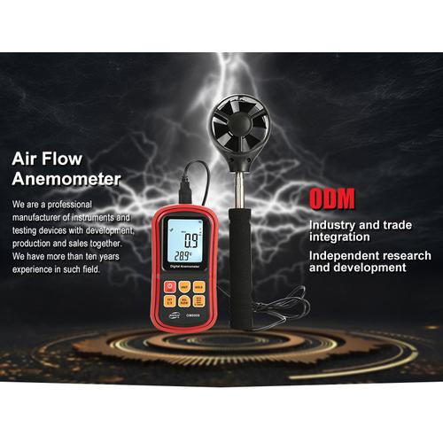Jual Benetech GM8909 Anemometer Air Flow Velocity Digital Anemometer ...