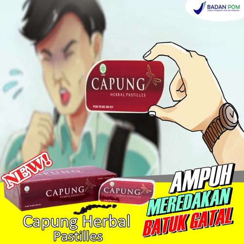 Promo Permen Hisap Untuk Meredakan Batuk Ampuh Capung Herbal Pastilles ...