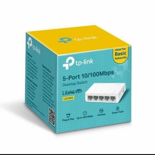 Jual Switch Hub TPLINK 5 Port LS1005 10/100Mbps Desktop Switch Hub ...