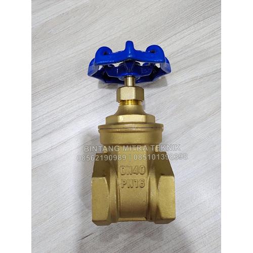 Jual GATE VALVE WEFLO KUNINGAN 1 1/2" DN40 PN16 - Kota Bandung ...
