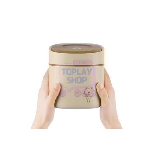 Jual Official Line Friends Tempat Sampah Mini Brown Bear Mini - Brown ...