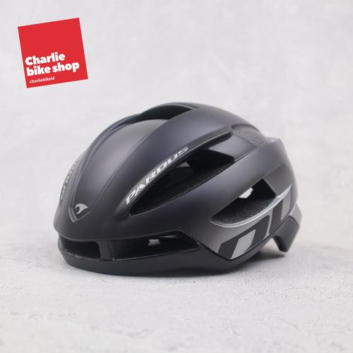 Jual Pardus Spark Aero Cycling Helmet K02 Black Silver - Helm Sepeda ...
