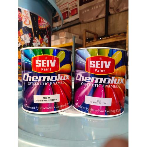 Jual CAT BESI DAN KAYU SEIV CHEMOLUX WARNA PUTIH 1 LITER - PUTIH GLOSSY ...
