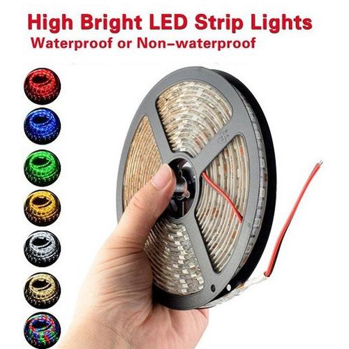 Jual Led Strip Tempel Anti Air 1 Meter 60 Led 3528 panjang 5 meter ...