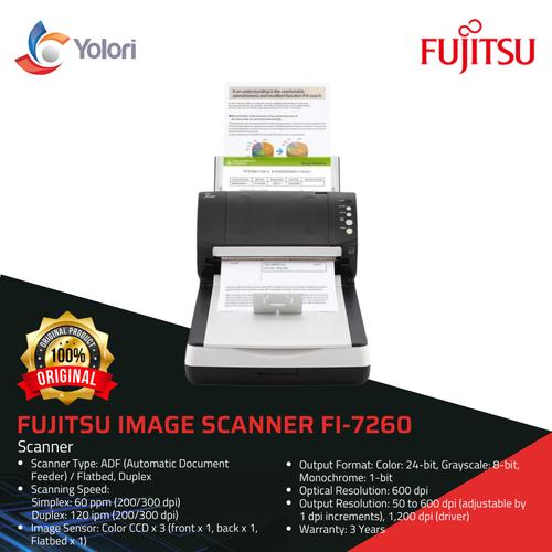Promo Fujitsu Image Scanner fi-7260 Cicil 0% 3x - Jakarta Pusat ...