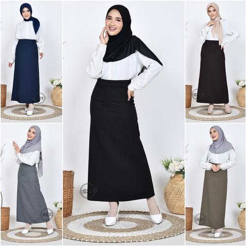 Jual Rok A Bahan Kerja Kantor - Cokelat, XS - Jakarta Selatan - G21 ...