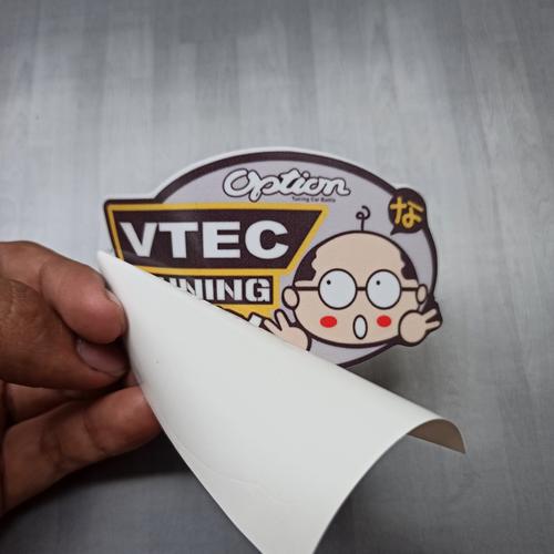 Jual stiker sticker jdm mobil tempel dalam honda vtec tuning jazz brio ...