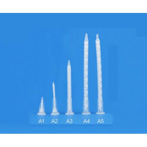 Jual AB Glue Mixing Tube Static Mouth Resin Static Mixer Mixing Nozzles ...