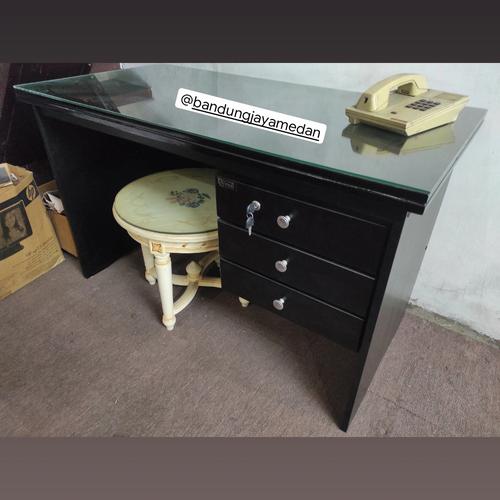 Jual Meja Kantor / Kerja 1/2 Biro Solid Wood uk. 120cm - Kota Medan ...