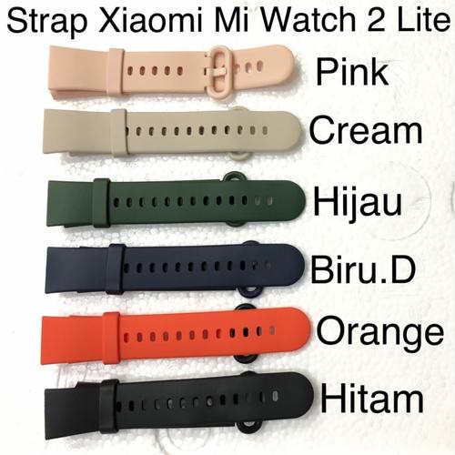 Jual Strap Xiao Mi Watch 2 Lite /Redmi watch 2 /Tali Jam/Strap Polos ...