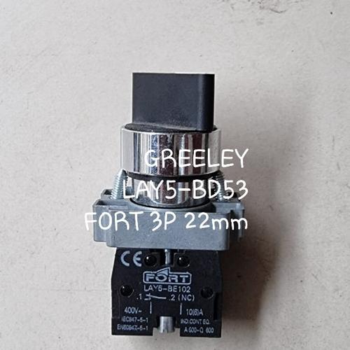 Jual SELECTOR SWITCH LAY5-BD53 FORT 22mn 3 POSISI DIPUTAR BALIK LAGI 2 ...