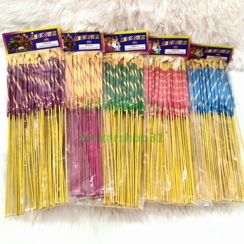 Jual Mainan Kembang Api Magic Stick / kembang api warna warni - Magic ...
