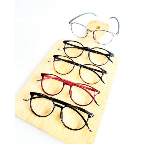 Jual frame kacamata lentur, kacamata antiradiasi, Elastic Elips - Hitam ...