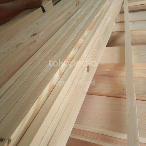 Jual List Kayu Pinus 1 x 1,5 cm Panjang 1 Meter isi 10 batang Good ...