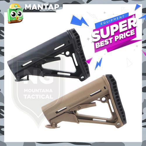 Jual Popor MOE CTR Reinforced M4 M16 AEG Stock Airsoft Buttstock ...