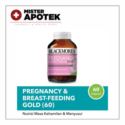 Jual Blackmores Pregnancy & Breastfeeding Gold 60 Softgel - Kota ...