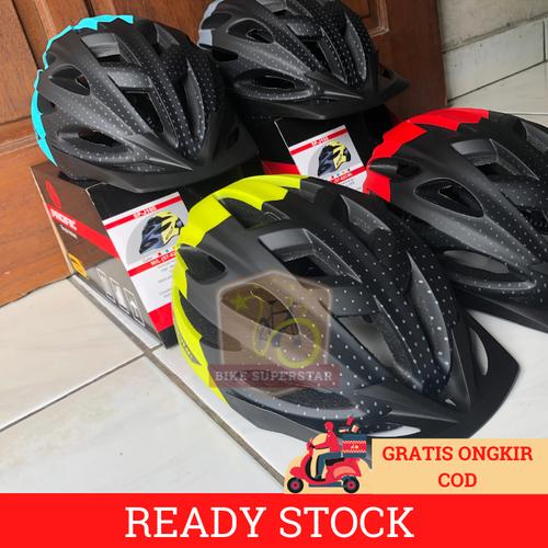 Jual Helm Sepeda Inmold Pacific SP-105 MTB Gunung Lipat Balap Minion ...