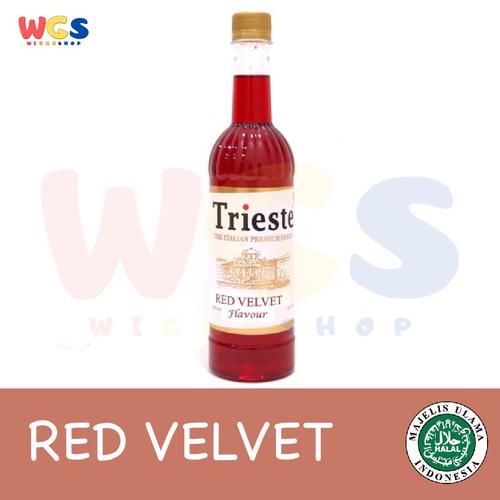 Jual Trieste Sirup Red Velvet - Sirup Rasa Red Velvet - 650 ml - Kab ...