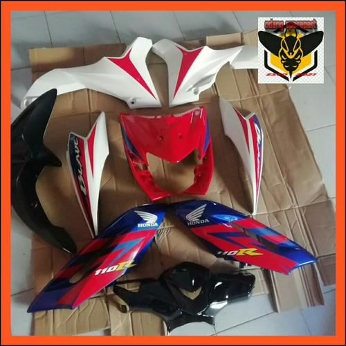 Jual cover body full halus honda blade 110 old karbu - Kota Depok ...