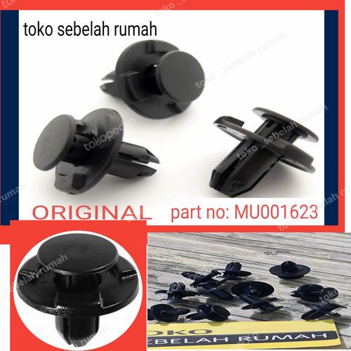 Jual kancing klip clip linner fender ORIGINAL MU001623 XPANDER MIRAGE ...