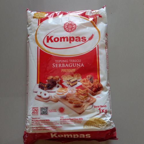 Jual tepung terigu kompas 1 kg - Kota Tasikmalaya - BANTAR PLASTIK ...