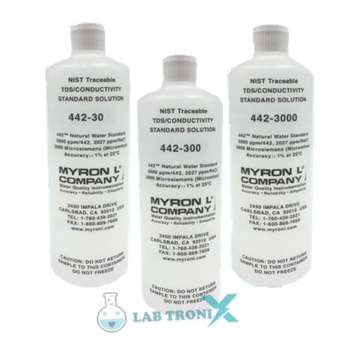 Jual Myron TDS / Cond Standard Solution Set 442-30 / 300 / 3000 ...