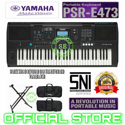 Jual keyboard yamaha psr e473 original resmi portable yamaha - Jakarta Barat - SUMMARECON ...