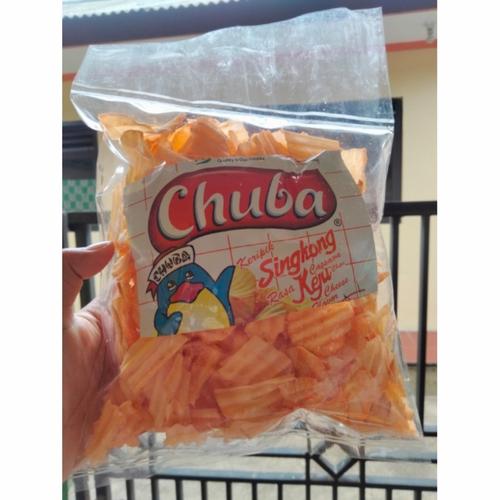 Jual Keripik singkong Chuba Keju 225gr kemasan repack Snack original ...