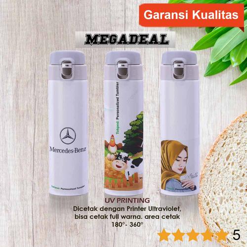 Jual TUMBLER CUSTOM UV PRINTING WARNA TIPE PUSHLOCK - Cetak sisi ke 2 ...