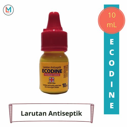 Jual Povidone Iodine Ecodine Betadine 10 mL | Larutan Obat Antiseptik ...