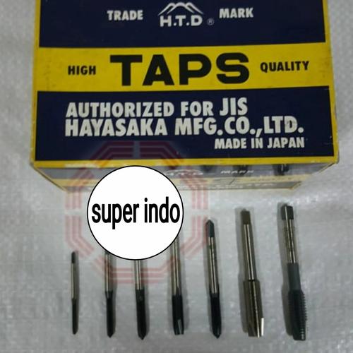 Jual Machine tap / Tap mesin M12x1 POT (Lurus) merk HTD Hayasaka (Japan) - Jakarta Barat - Super ...
