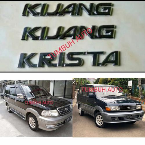 Jual Emblem Fender dan Krista isi 3 Toyota Kijang Krista Kapsul 97 2004 ...