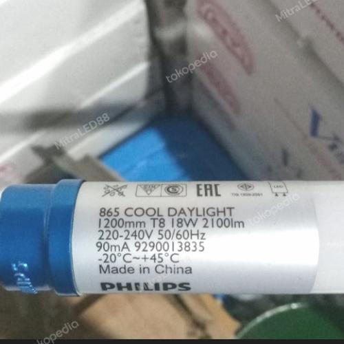 Jual Lampu TL T8 Neon Led 18W 18Watt CorePro CORE PRO PHILIPS 120cm Master - Jakarta Pusat ...