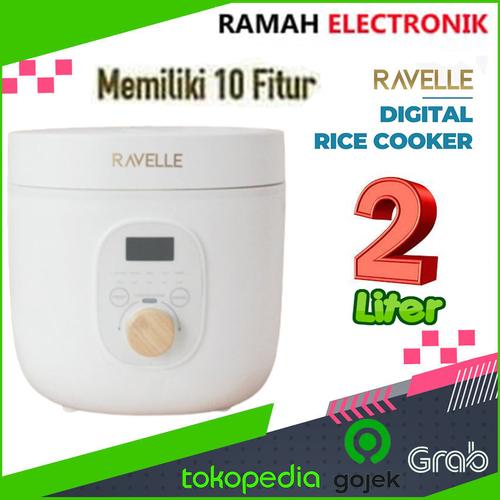 Jual RAVELLE RCR-2 Digital Rice Cooker 2 Liter Rice Cooker Gaya Korea ...
