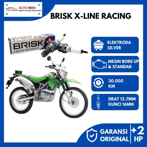 Jual Busi Motor Racing Kawasaki KLX 150 Busi Brisk X-line Xline NAOR14 ...