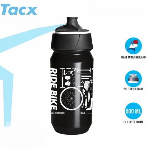 Jual BOTOL MINUM SEPEDA BIDON TACX BOTTLE SHANTI 500 ML CUSTOM BLACK ...