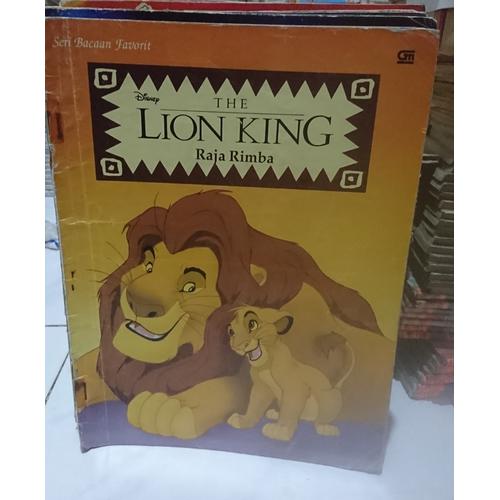 Jual Cergam simba si raja singa - the lion king - walt disney - buku ...