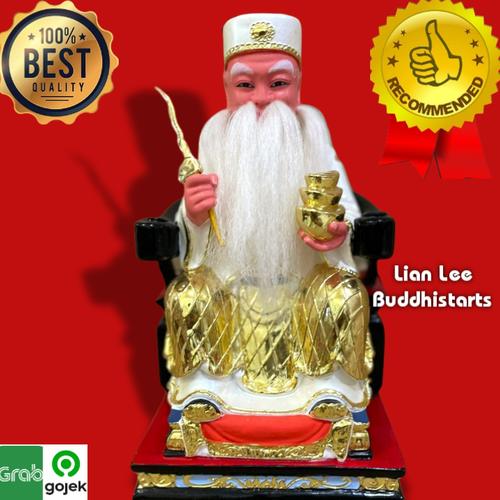 Jual patung dewa la tuk / Datuk Kong Taiwan 12 inch asli kayu full ...