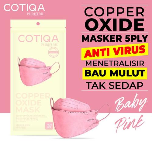 Jual Masker KF94 COTIQA Copper Oxide Premium 5ply Original Packing ...
